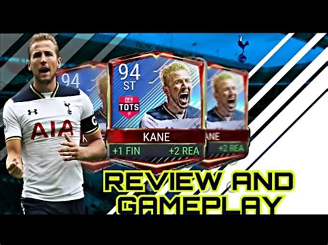 Harry Kane Tots St Player Review Fifa Mobile Gameplay Youtube