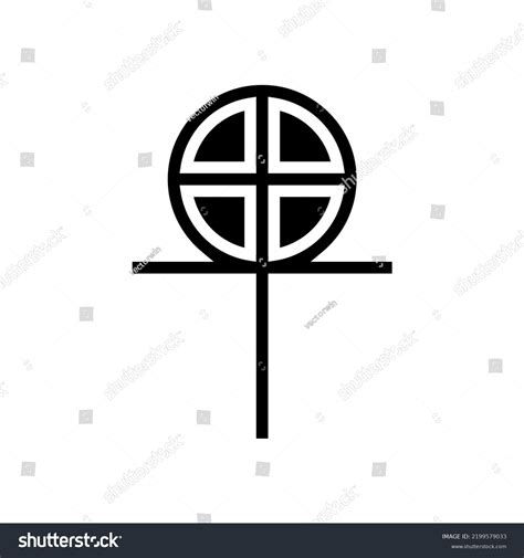 Gnosticism Religion Glyph Icon Vector Gnosticism Stock Vector Royalty