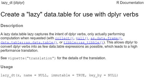 Dtplyr ：我的梦想是让数据处理的速度跟 Datatable 一样快？！ 杭州善思耳医学科技有限公司