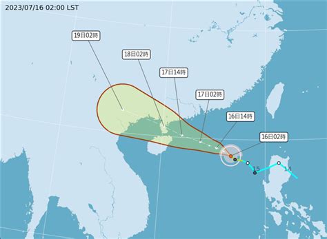 泰利將轉中颱！外圍環流發威「4區炸大雨」 又有颱風醞釀靠近│tvbs新聞網