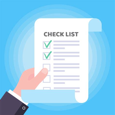 Hand Hold Clipboard With To Do List Claim Form On It Paper Sheets