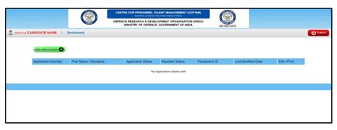How To Fill DRDO CEPTAM 10 Admin Allied Online Application Form