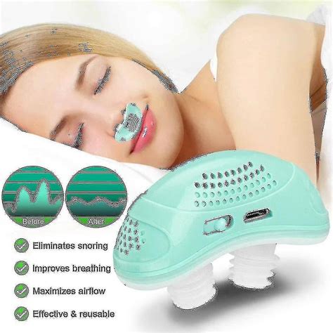 3 Colour 2024 Electric Mini Cpap Noise Anti Snoring Device Sleep Apnea