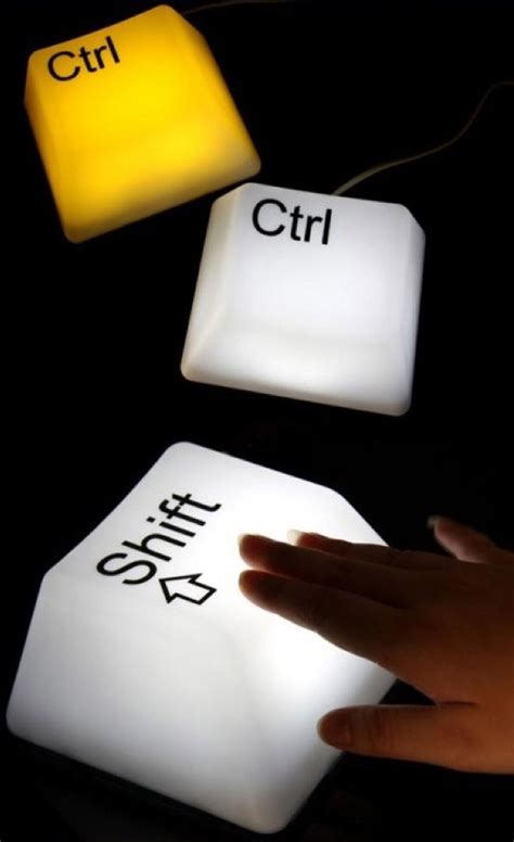 Lighted Keyboard Creative Lamps Office Lamp Simple Lamp