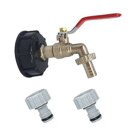 Buy Keilai IBC Tank Tap Adapter Multifunction IBC Tote Tank Drain Adapter Anti Rust Water