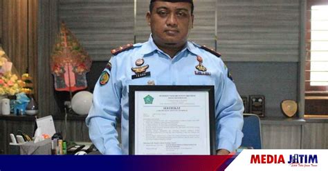 Dapur Lapas Sidoarjo Dapatkan Sertifikat Laik Hygiene Sanitasi Jasaboga