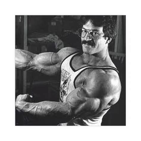 Mike Mentzer Black And White Bodybuilding Poster The Golden Era