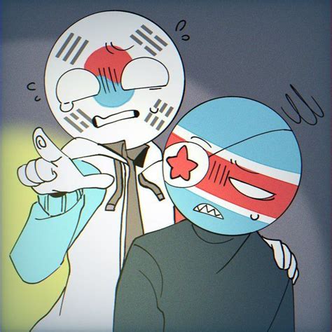 Countryhumans North Korea X South Korea Artofit