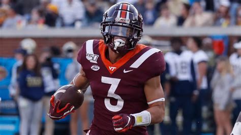 2021 Nfl Draft Scouting Report Virginia Tech Cb Caleb Farley