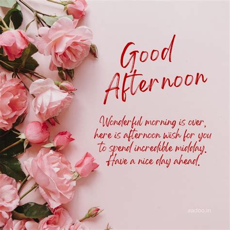 Good Afternoon Images With Messages