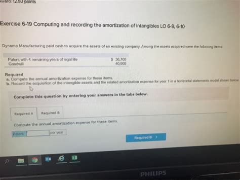Award 1250 Points Exercise 6 19 Computing And Recording The