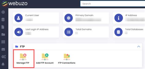 Delete An Ftp User Account In Webuzo A Quick And Easy Tutorial Web