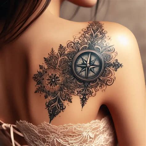 18 Snowflake Tattoos Delicate And Meaningful Designs Youll Love