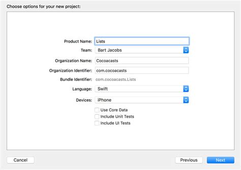setting up the core data stack from scratch