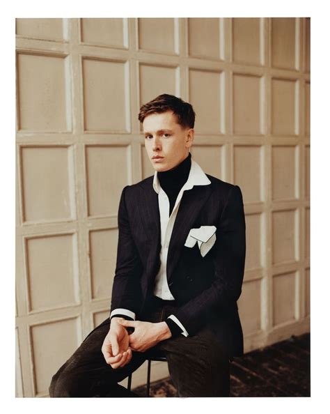 Fashion Mr Harris Dickinson Is Taking The Kings Man In His Stride