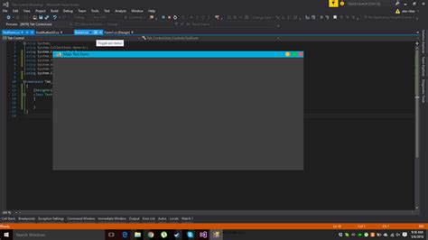 Net C Winform How To Create A Form Containercontrol Stack Overflow