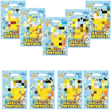 Paquete de bolsas de regalo para fiestas de cumpleaños suministros de fiesta perfectos para