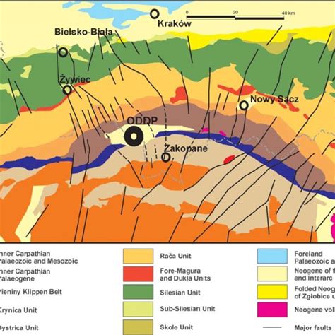 Tectonic Sketch Map Of The Alpine Carpathian Pannonian Dinaride Basin