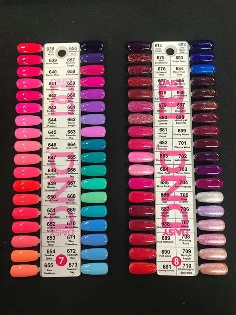Dnd Gel Nail Polish Gel Nail Polish Colors Best Nail Polish Gel Color Sns Colors Spring