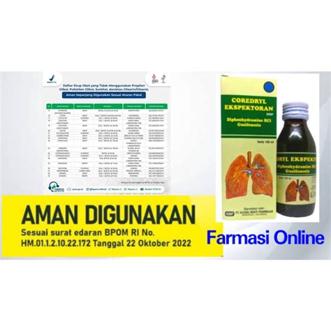 Jual Coredryl Syrup Ml Shopee Indonesia