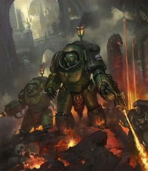 Salamanders Warhammer 40k Salamanders Wallpaper Salamander Space