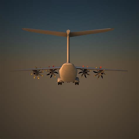 3d Model Airbus A400m