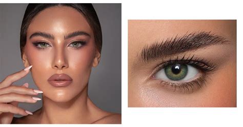 10 Green Color Contact Lenses Recommended For Brown Eyes