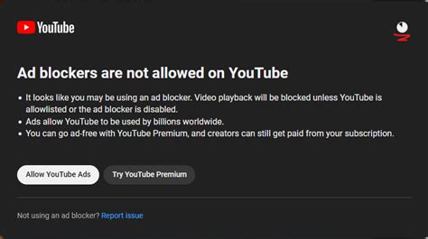 Ad Blockers Are Not Allowed On Youtube Video Gallery Know Your Meme