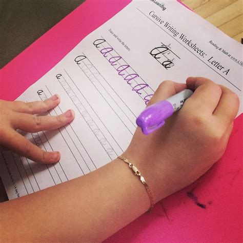 Cursive On Track To Make A Comeback In Az Schools