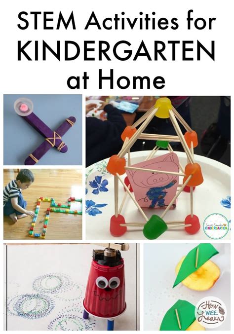 Home Stem Kindergarten Activities Free Homeschool Deals