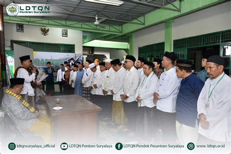 KH Baban Hadiri Pelantikan LDTQN Suryalaya Tangerang Raya LDTQN