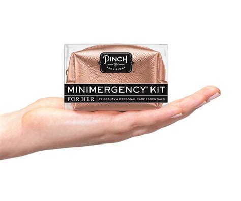 Metallic Minimergency Kit Pinch Provisions