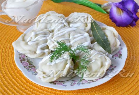 Пельмени с куриным фаршем, рецепт