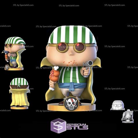 Lucky Roo Funko STL Files From Onepiece SpecialSTL