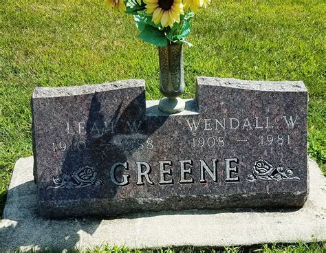 Leah Winifred Dankel Greene 1910 1988 Find A Grave Memorial