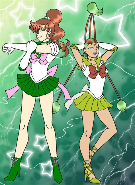 Sailor Jupiter And Sailor Juno By Nickyvendetta On Deviantart