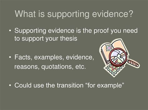 Ppt Supporting Evidence Aka “concrete Details” Powerpoint