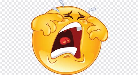 이모티콘 웃는 우는 컴퓨터 아이콘 이모티콘 울음 스마일 스티커 Png Pngegg