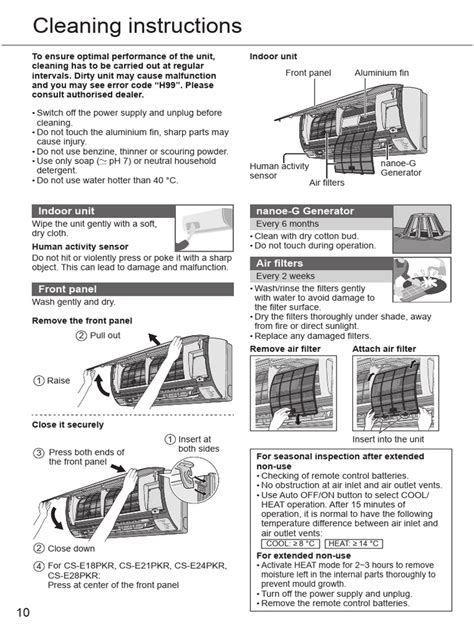 Cleaning Instructions Pdf