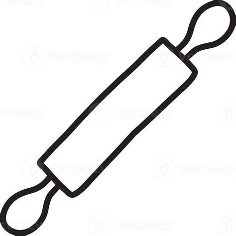Hand Drawn Bread Roller Illustration 14966837 Png