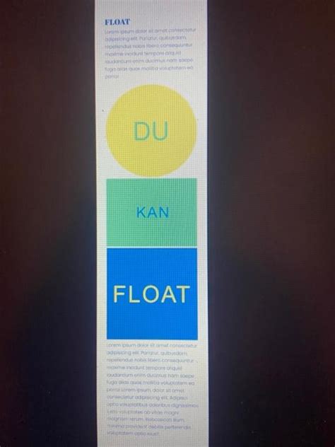 Solved How Do You Do This Using Float In Html And Css Chegg
