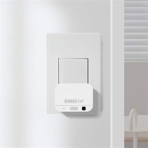 라맥스 Iot 스마트 미니 스위치 버튼 누워서불끄기 자동 전등 조명 무선 Rsa 021r 리모컨 위시버킷