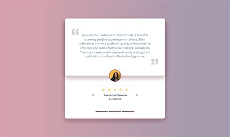 Testimonial Design Figma