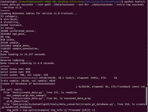 Question About Preprocess Nuscenes Datasets Issue Zehuichen