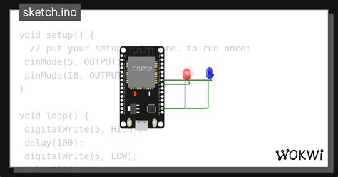 ESP232 Wokwi ESP32 STM32 Arduino Simulator
