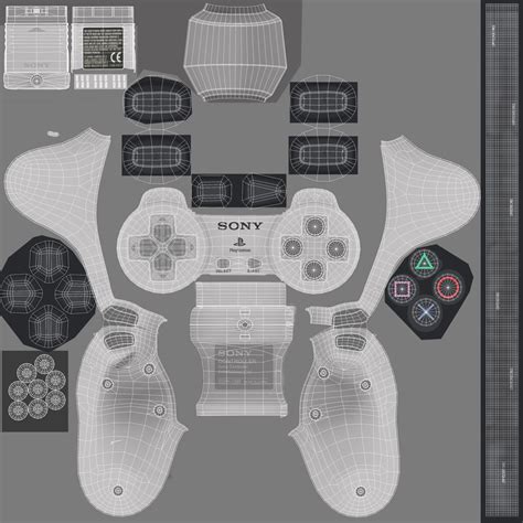Sony Playstation One Controller D Model TurboSquid Sony Playstation One Controller D Model TurboSquid