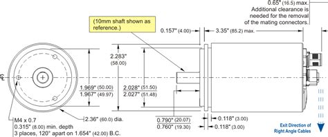 Nr60e2 Ethernet Networked Rotary Shaft Encoder Amci