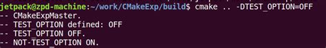 Cmake之option使用简介cmake Option Csdn博客