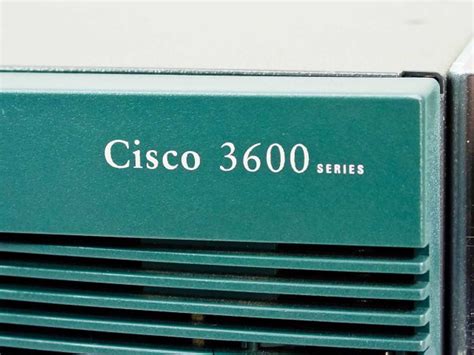 Cisco 3660 Mb 2fe 3600 Series Router Chassis With Power Supply