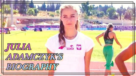 Julia Adamczyk S Biography A Promising Athlete S Journey YouTube